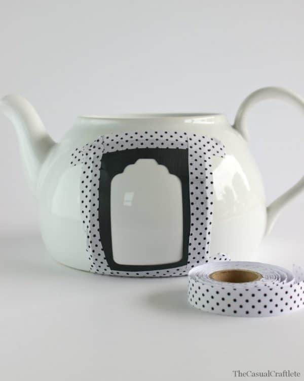 Oil Based DIY Gold Sharpie Teapot