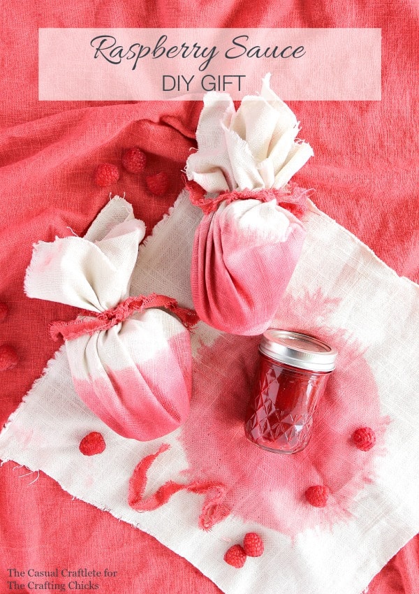 Raspberry Sauce DIY Gift